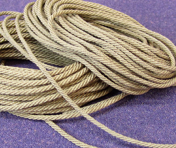 Scale Miniature rope for Rigging Ship Models - Hand made rigging line ...